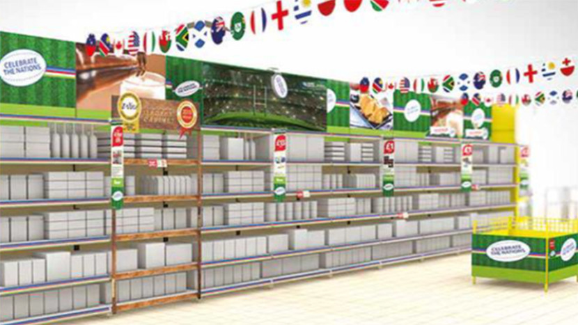 Tesco continues to celebrate the rugby nations.