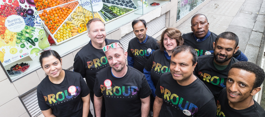 Tesco proud to support London Pride 2016
