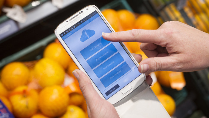 How technology and charities work with Tesco to tackle food waste