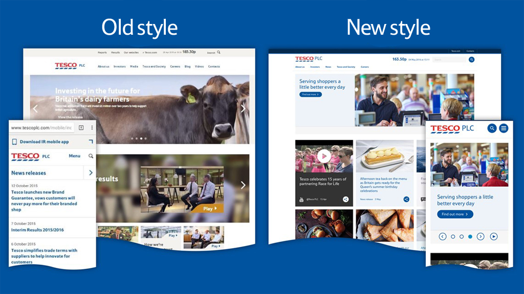 Making Tesco’s websites more helpful by design