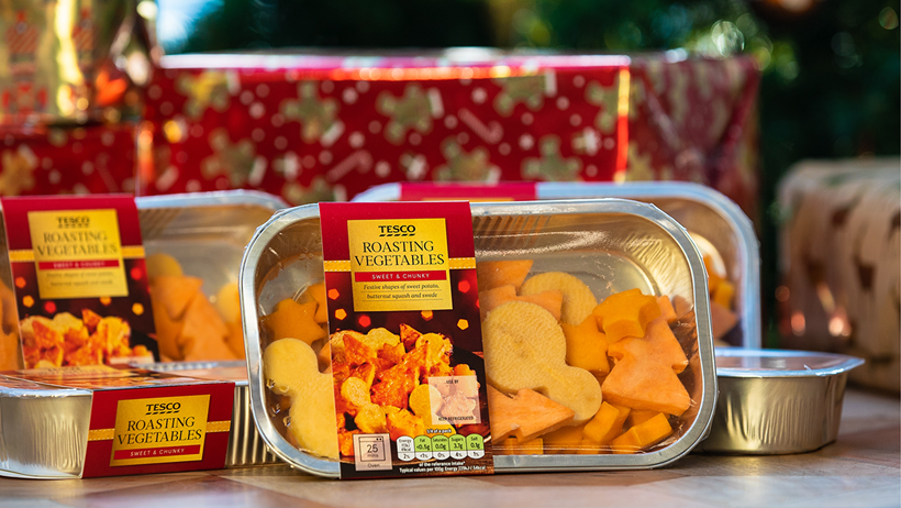 Tesco launches first ever kid-friendly Christmas veg shapes