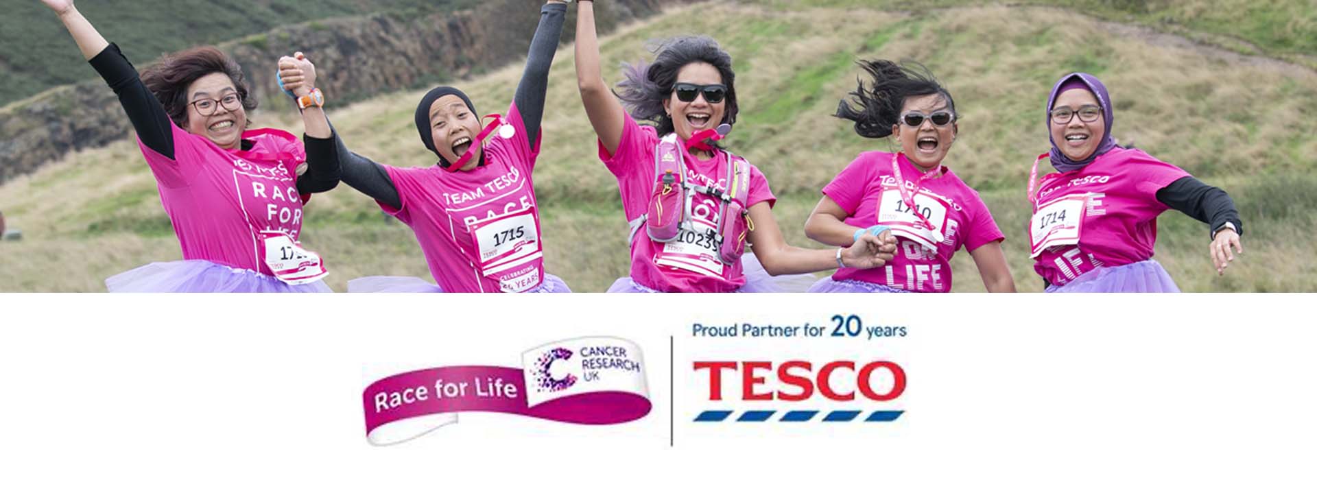 Tesco celebrates 20 years in partnership with Race for Life