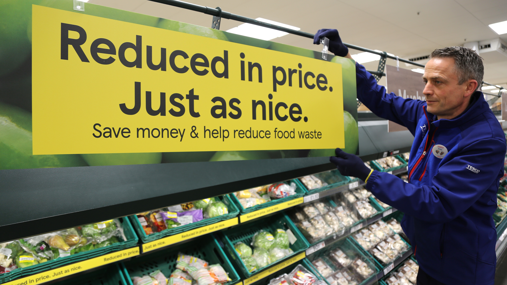 Tesco’s move to highlight marked down food bargains expands to 300 stores