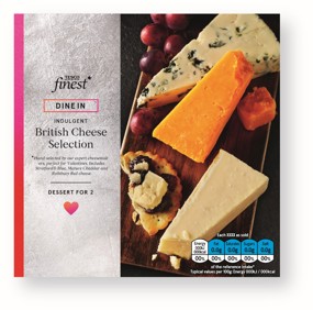 Celebrate Valentine's Day with the Tesco Finest Dine In Range
