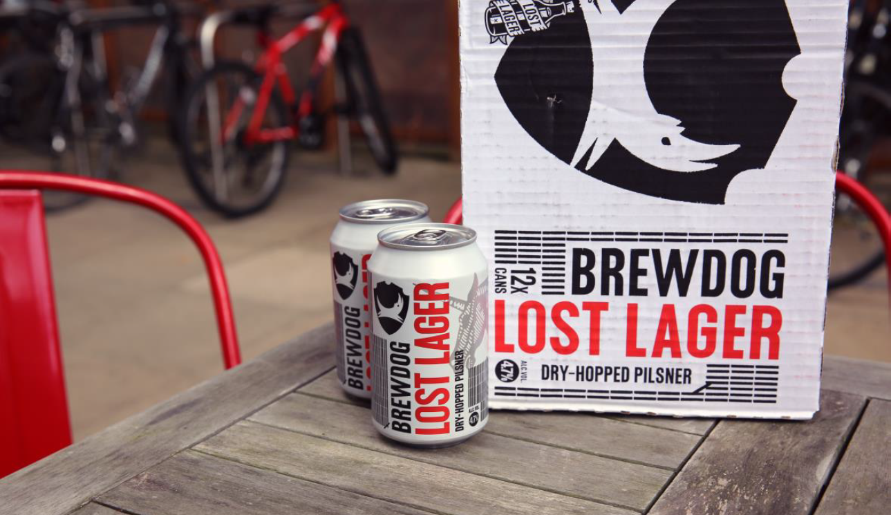 BrewDog’s new “Lost Lager” found exclusively at Tesco & Booker