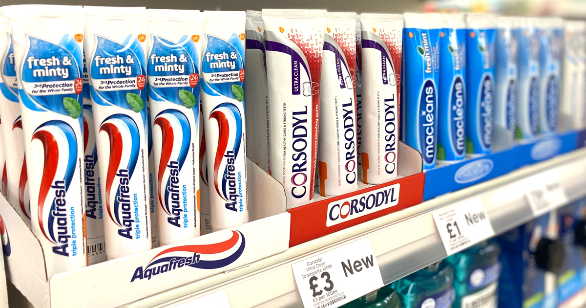 Tesco working with major brands to remove un-needed toothpaste packaging