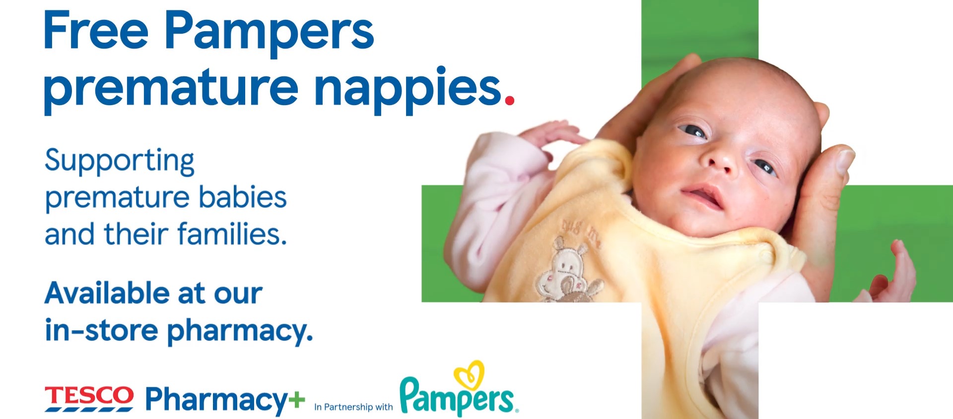 Tesco and Pampers partner to support parents of premature babies with ...