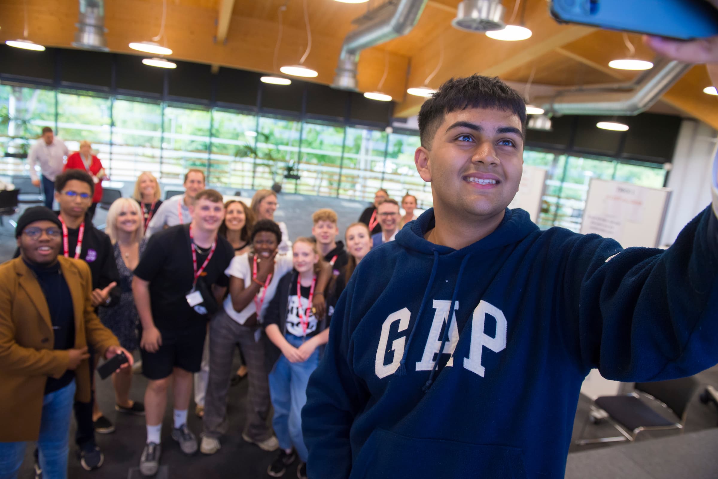 Welcoming the Bite Back team to our campus