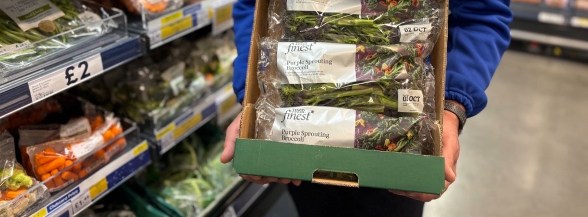 Tesco branches out: Broccoli from low carbon concept farm hits shelves ...