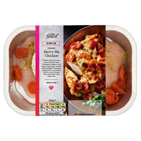 Celebrate Valentine's Day with the Tesco Finest Dine In Range