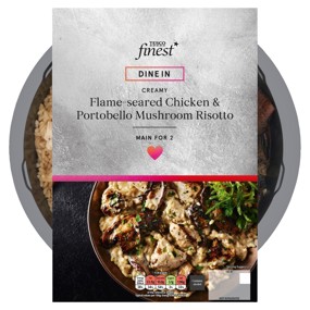 Celebrate Valentine's Day with the Tesco Finest Dine In Range