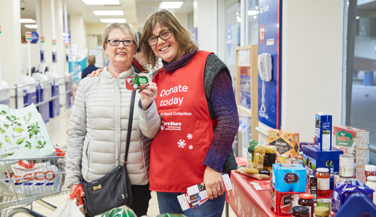 Food Collection Tesco FareShare
