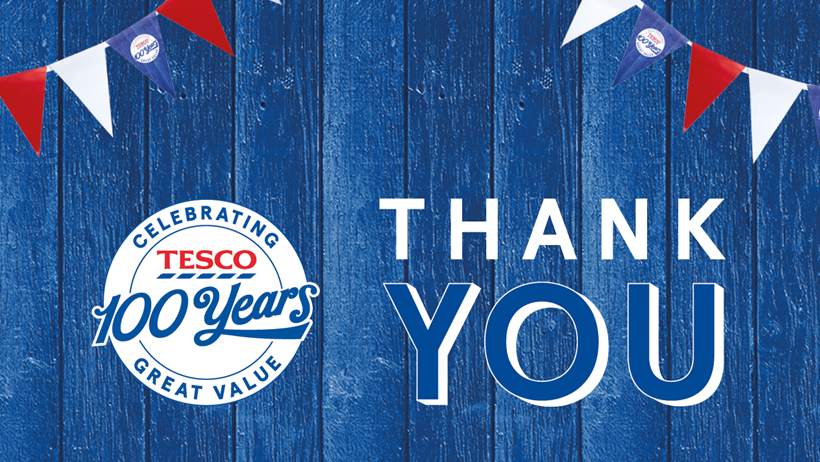 Tesco continues 100th birthday celebrations with second burst of ...