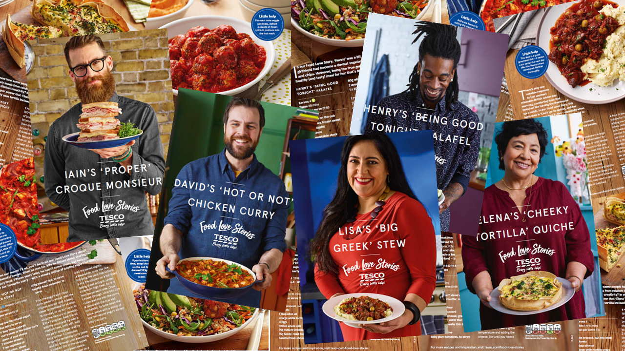 Tesco launches new ‘Food Love Stories’ campaign